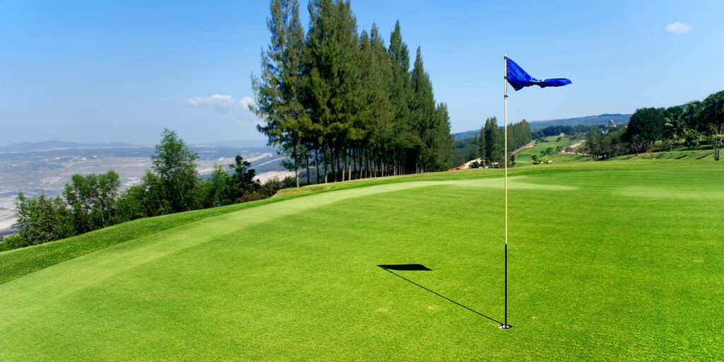 Golf Course Construction with Golf Turf - Integral Turf